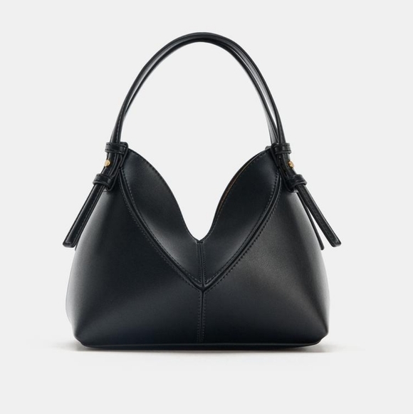 Zara | Bags | Zara Black Mini Shopper Bag | Poshmark